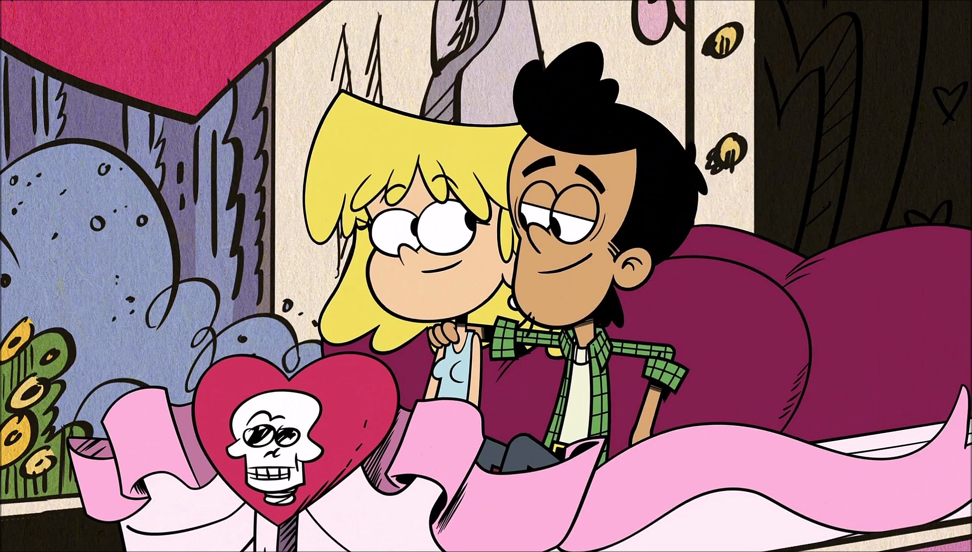 Image S1e22b Lori And Bobby On One Of The Rides At The Carnivalpng The Loud House