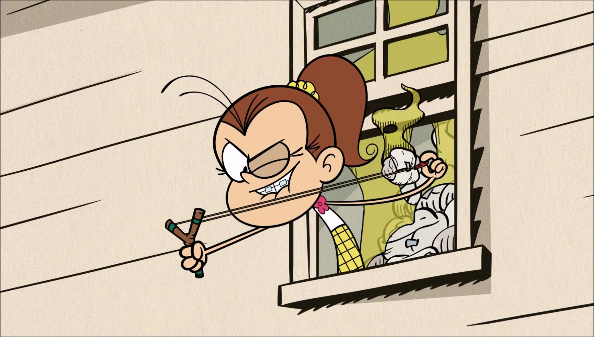 Image - S1E18A Luan aims a dirty diaper.png | The Loud House ...