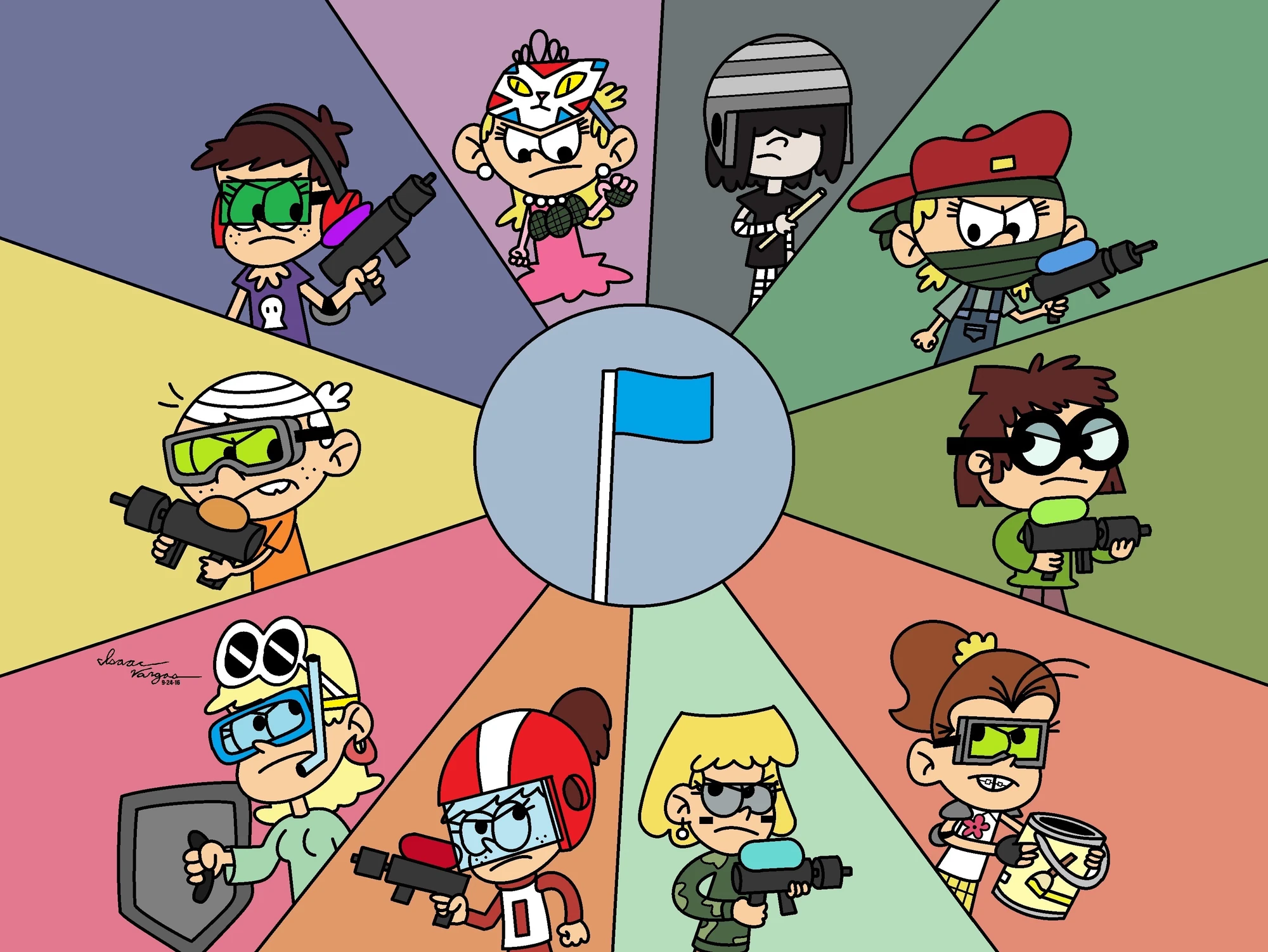 Painting The Town | The Loud House Fanon Wikia | Fandom