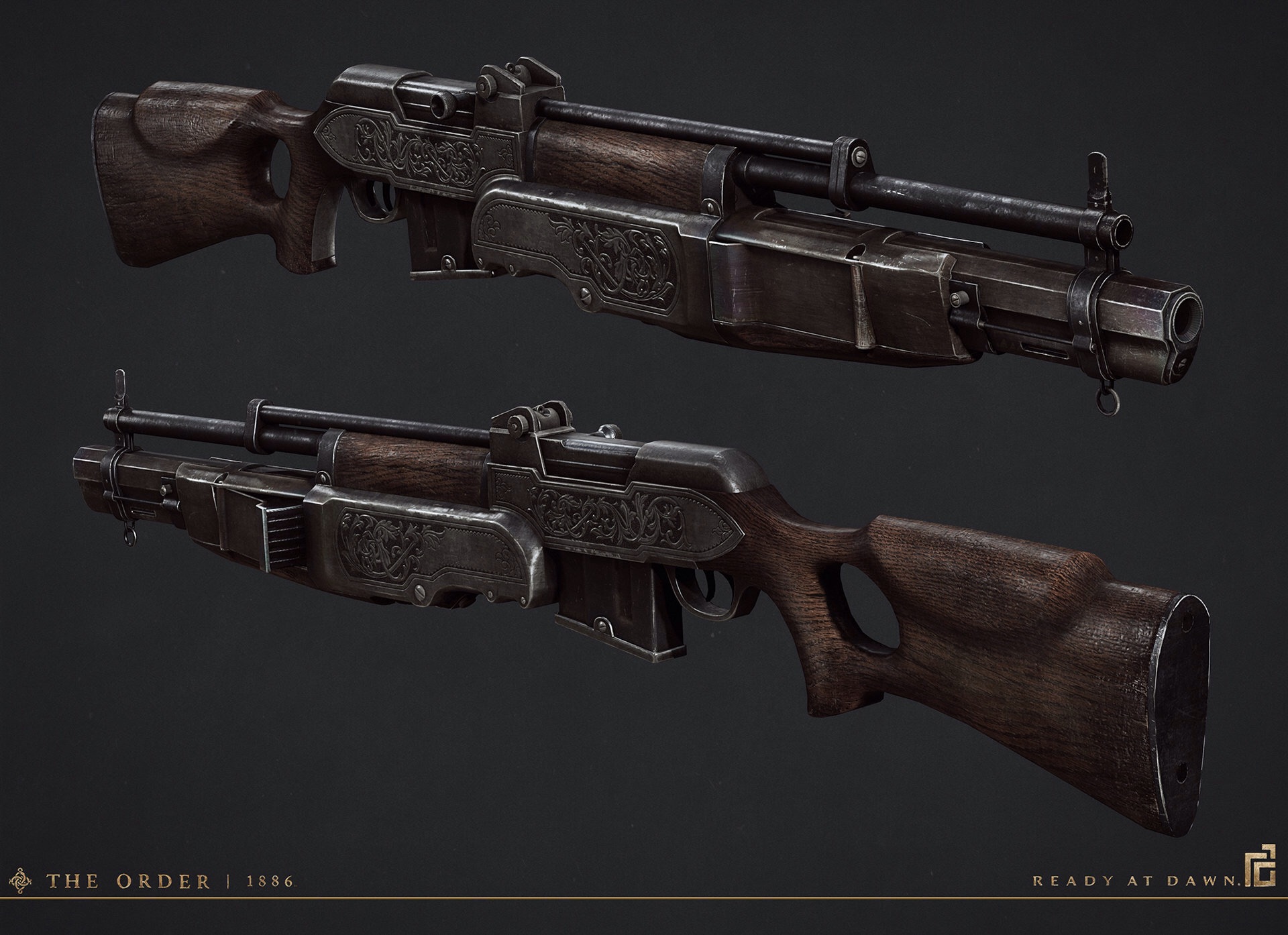M2 Falchion Auto-Rifle | The Order: 1886 Wiki | Fandom
