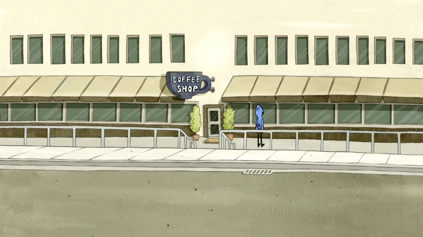 Image - S5E01.005 Mordecai at the Coffee Shop.png | Regular Show Wiki ...