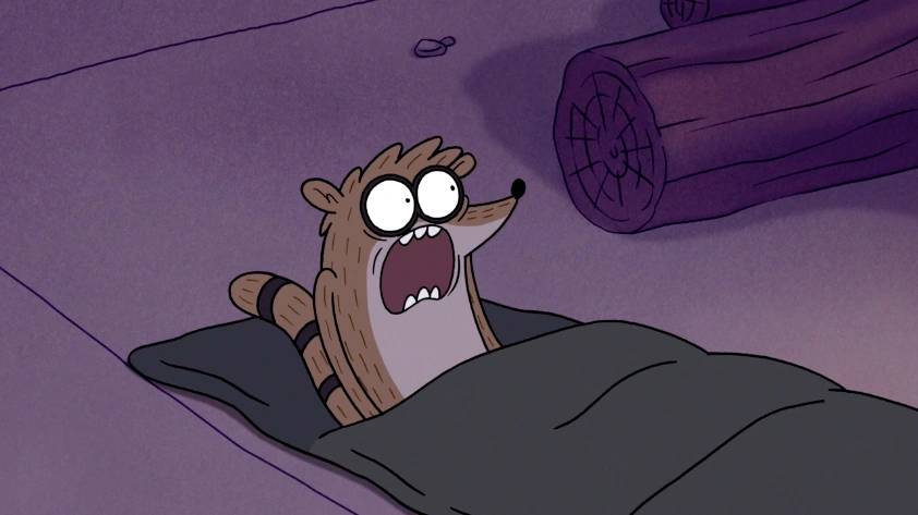 Image - S4E17.027 Rigby Screaming Because of Gregg.png | Regular Show ...