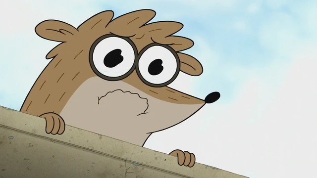 Image - S7E24.035 Rigby Tearing Up.png | Regular Show Wiki | FANDOM ...