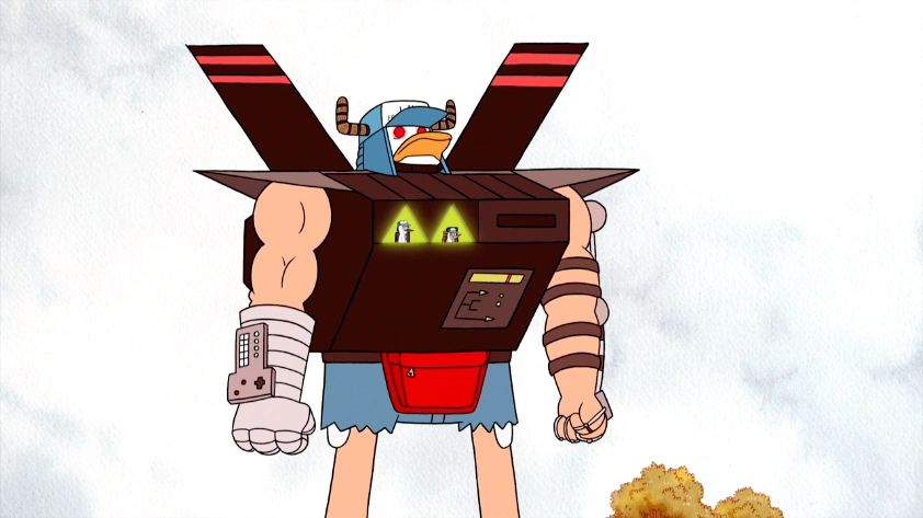 Image - S4E19.124 Upgraded Duck Giant.png | Regular Show Wiki | FANDOM ...