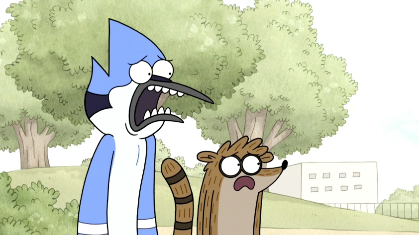Image - S4E19.60 Surprised Mordecai & Rigby.png | Regular Show Wiki ...