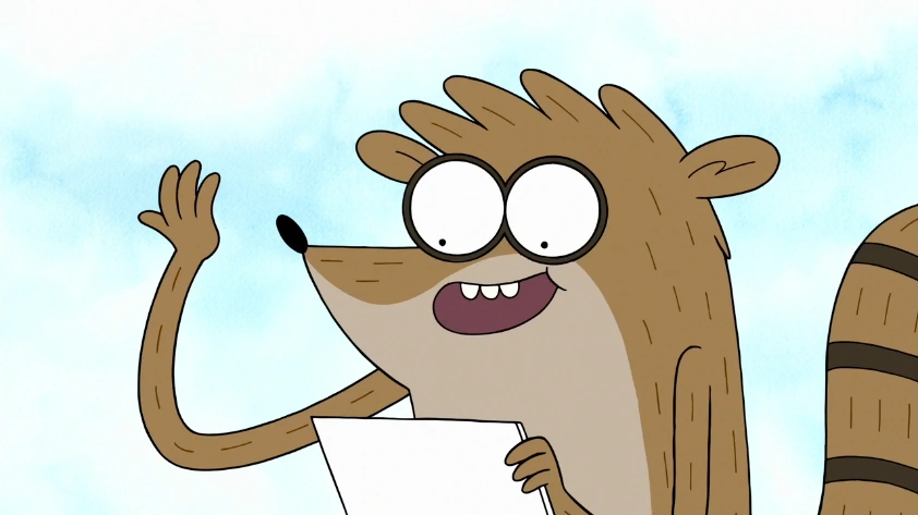 Image - S7E36.128 Rigby Practicing His Speech.png | Regular Show Wiki ...