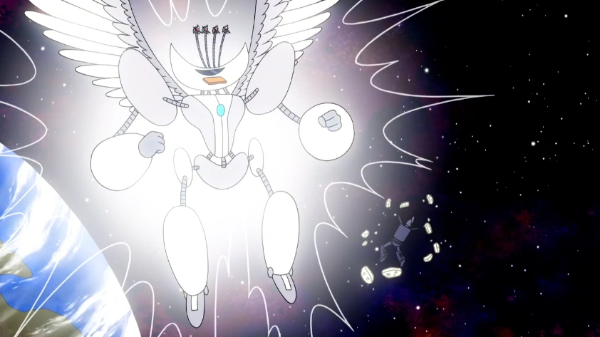 Hyper Duck and and Mega geese VS. Platinum Robo and Jergingha ...