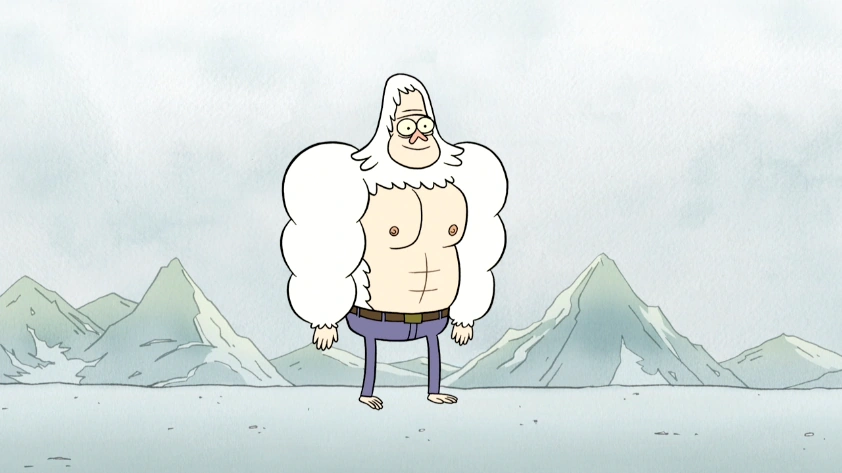 Image - S4E25.231 Skips Smiling.png | Regular Show Wiki | FANDOM ...