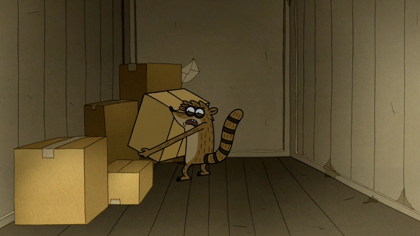Image - S6E06.135 Rigby Lifting More Boxes.png | Regular Show Wiki ...