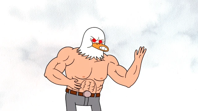 Image - S4E19.73 Duck Giant Posing.png | Regular Show Wiki | FANDOM ...