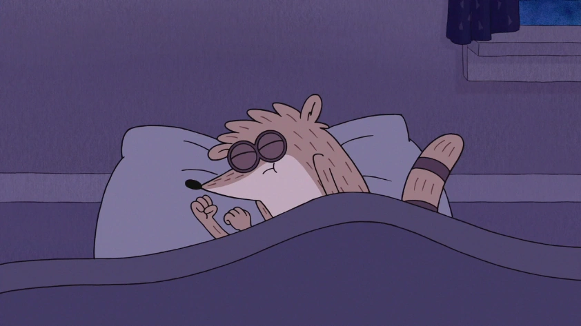 Image - S7E24.043 Rigby Going to Sleep.png | Regular Show Wiki | FANDOM ...