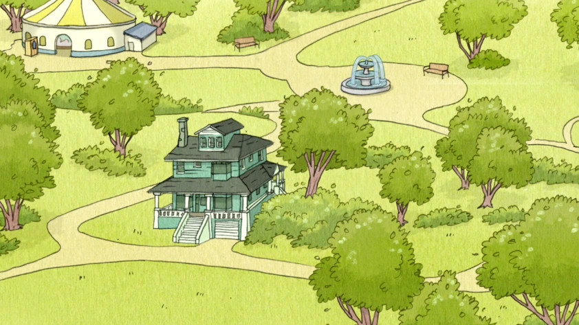Image - S4E17.001 Top View of the Park.png | Regular Show Wiki | FANDOM ...