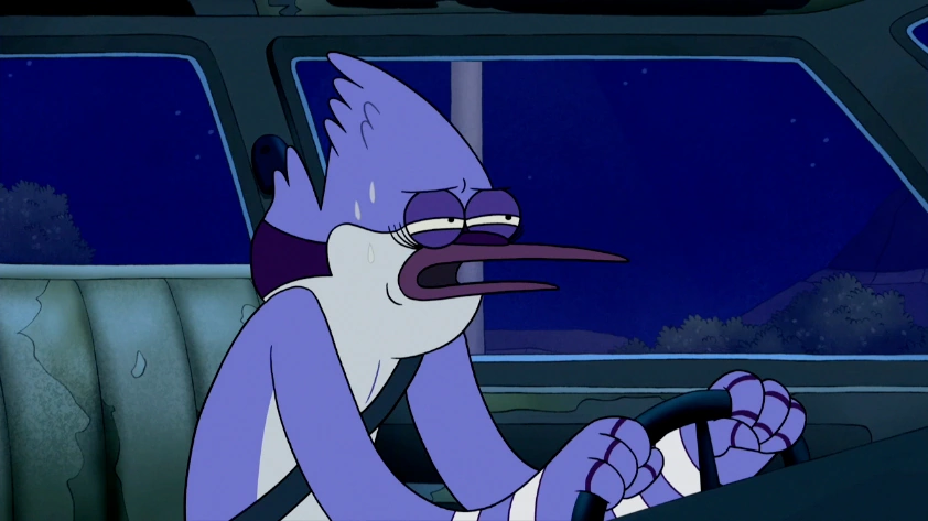Image - S5E01.109 Tired Mordecai Still Driving.png | Regular Show Wiki ...