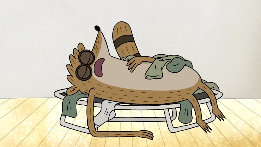 Image - S7E28.015 Rigby Sleeping.png | Regular Show Wiki | FANDOM ...