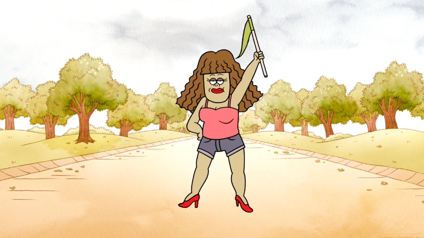 Image - S6E02.114 Starla During High School.png | Regular Show Wiki ...