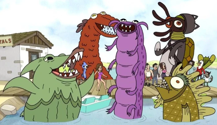Lake Monsters | Regular Show Wiki | Fandom