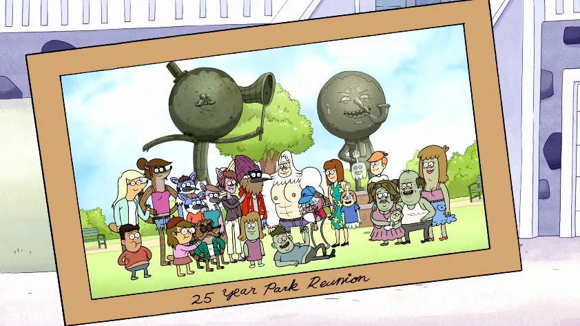 Image - S8E27EP.044 25 Year Park Reunion Photo.png | Regular Show Wiki ...