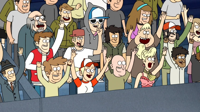 Image - S4E24.129 The Crowd Cheering.png | Regular Show Wiki | FANDOM ...