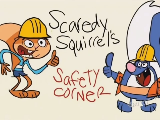 Scaredy Squirrel's Safety Corner | Scaredy Squirrel Wiki | Fandom