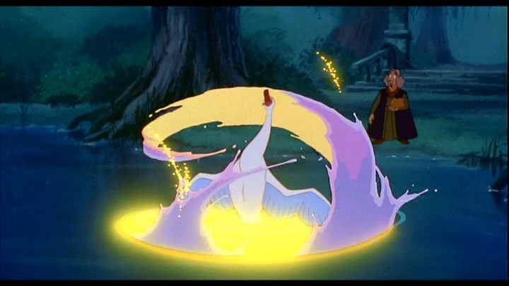 Odette's transformations into a swan . | The Swan Princess Wiki | Fandom