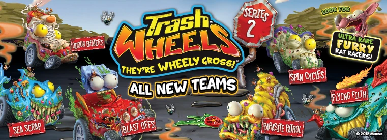 Trash Wheels Series 2 | The Trash Pack Wiki | FANDOM powered by Wikia