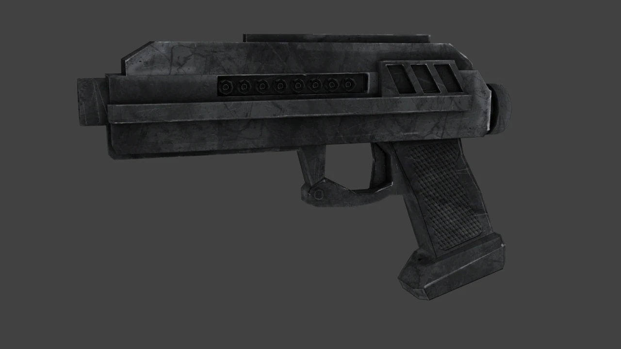 Blaster Pistol | Free Radical Archive | Fandom