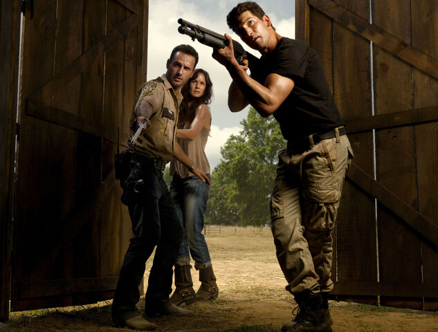 Imagen - Andrew-lincoln-sarah-wayne-callies-jon-bernthal-walking-dead ... Imagen - Andrew-lincoln-sarah-wayne-callies-jon-bernthal-walking-dead ...