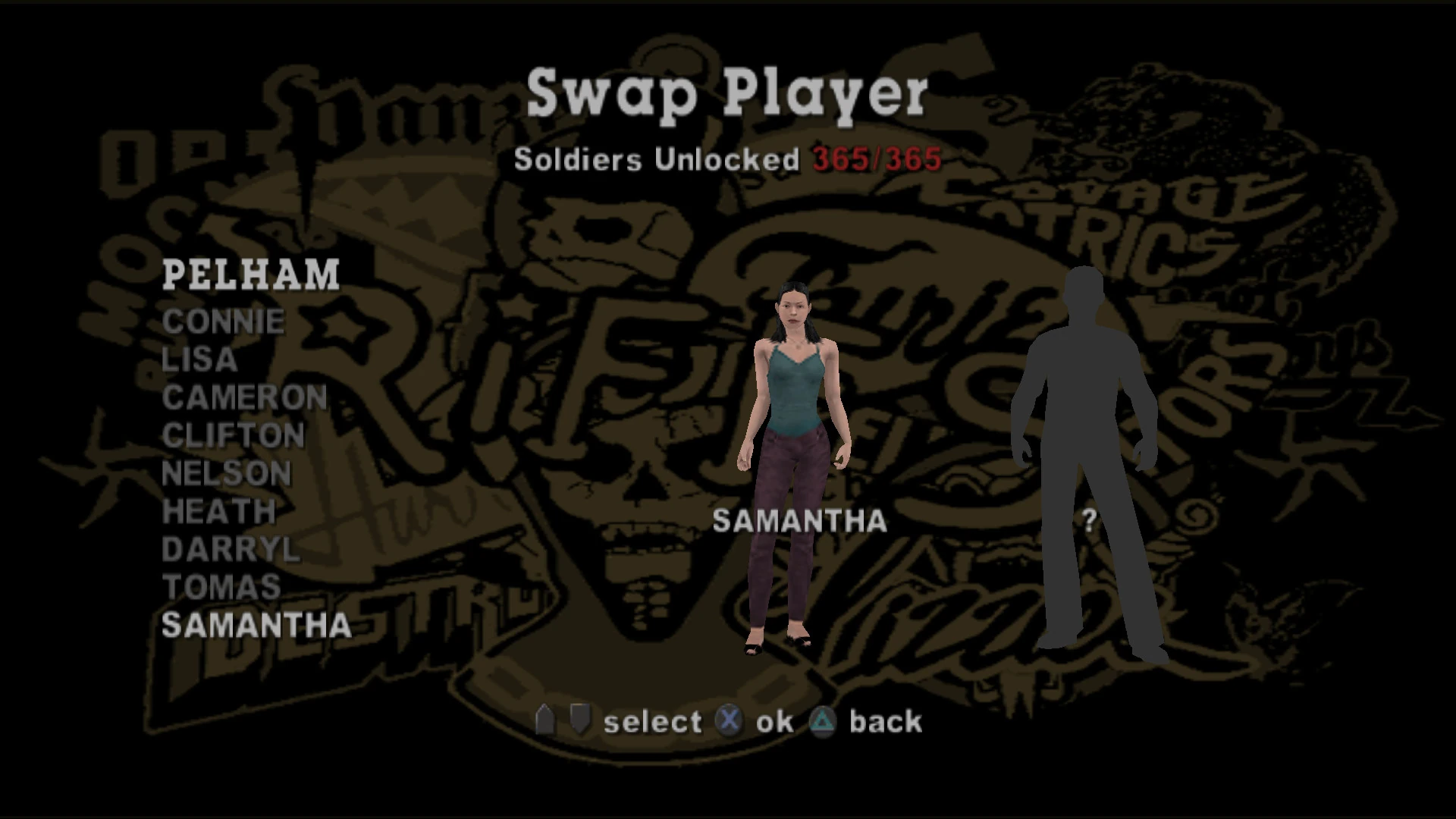 Samantha | The Warriors | Fandom