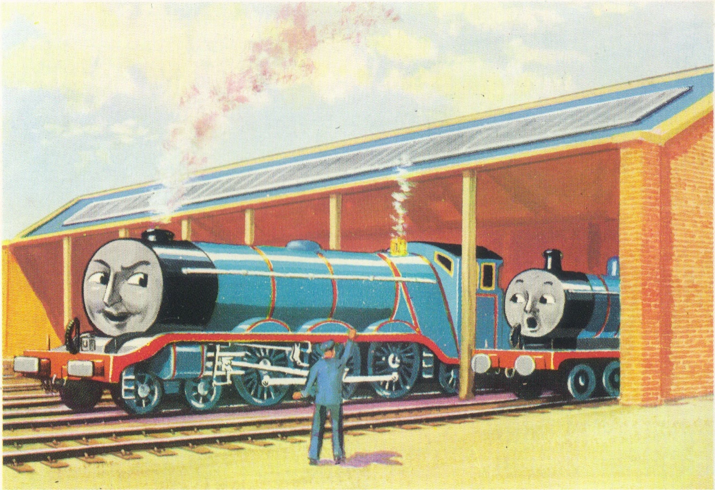 Edward and Gordon (RWS) | Thomas & Friends Encyclopedia Wiki | Fandom