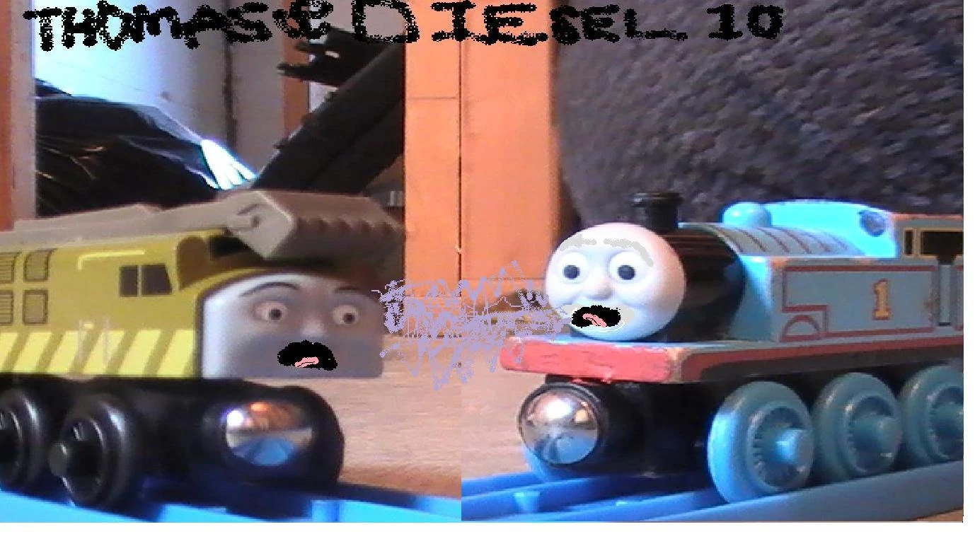Thomas and Diesel 10 | Thomas and Friends: Wooden Railway Crew Wiki ...