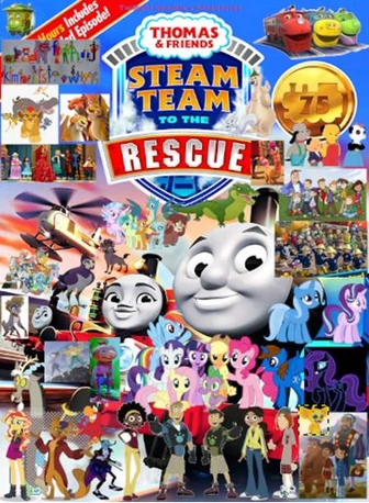 Twilight Sparkle's Adventures of Thomas & Friends: Steam Team to the Rescue! | Thomas and ...