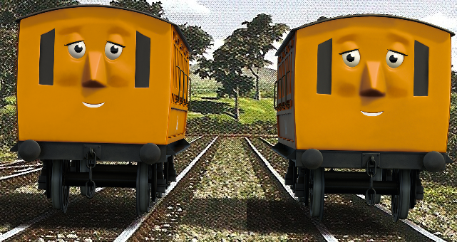 Annie And Clarabel Thomas And Twilight Sparkles Adventures Wiki Fandom