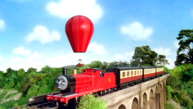 James and the Big Red Balloon | Thomas The Tank Engine Series Wikia ...
