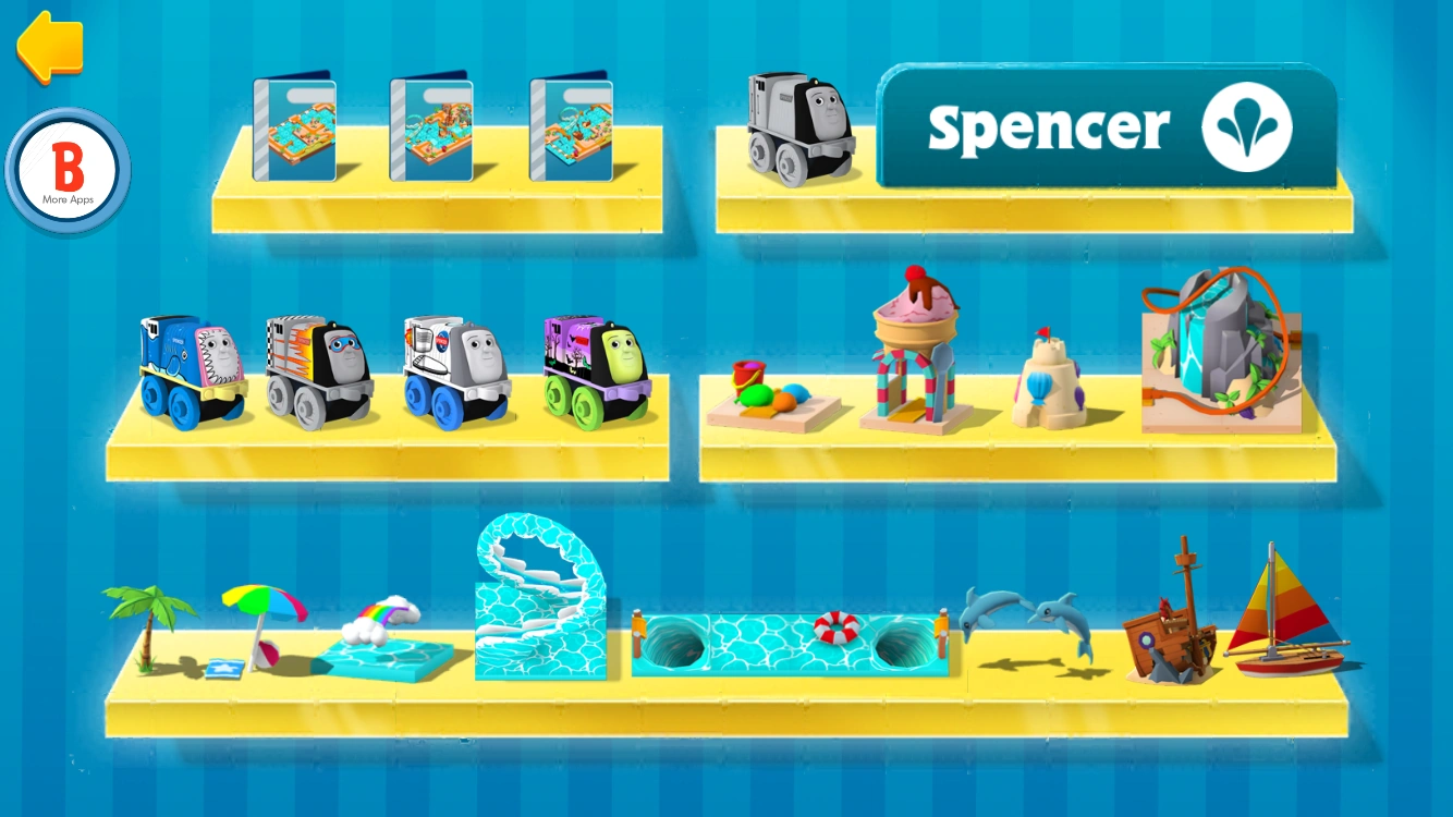 Thomas and Friends MINIS (app)/Spencer's Aqua Park | Thomas and Friends ...
