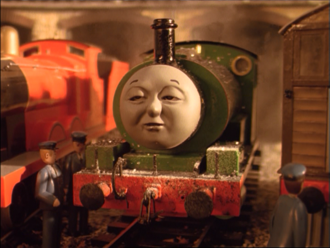 Image Thomasandtheevildiesel1png Thomas The Railway Series Wiki