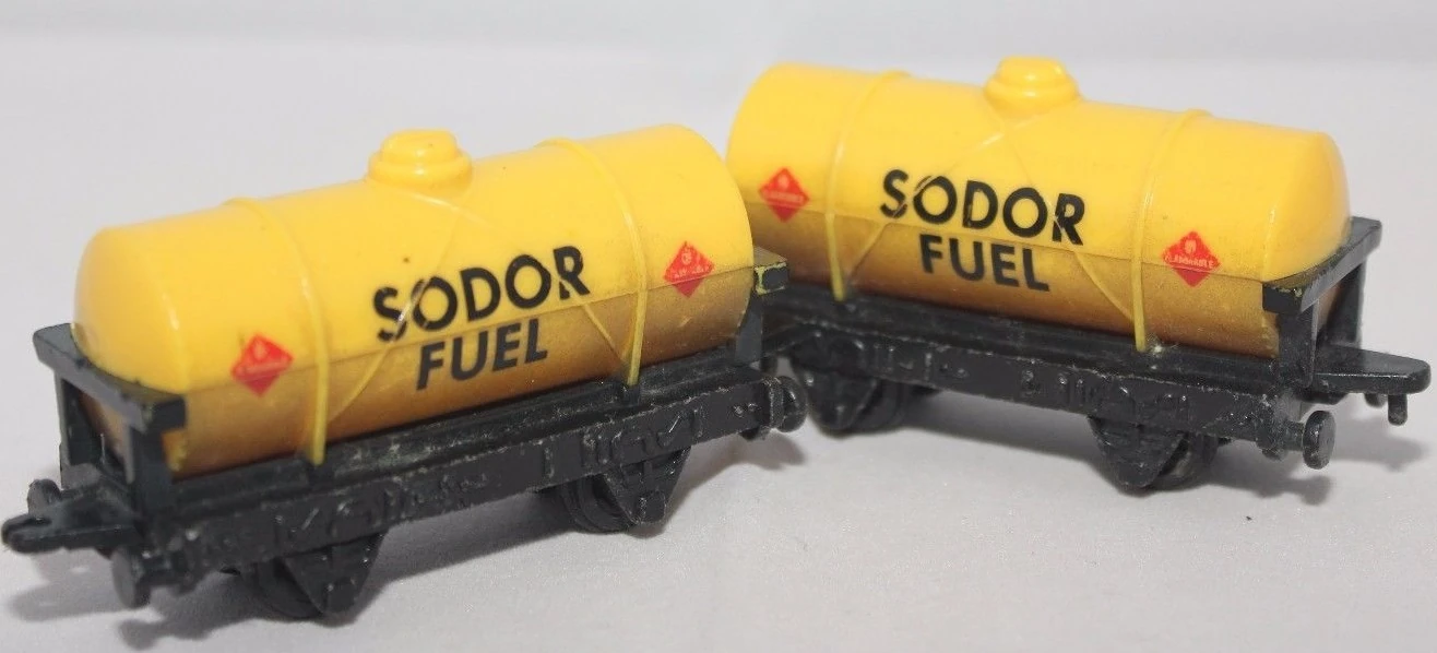 Sodor Oil Trucks | Thomas The Tank Engine & Friends ERTL Wiki | Fandom