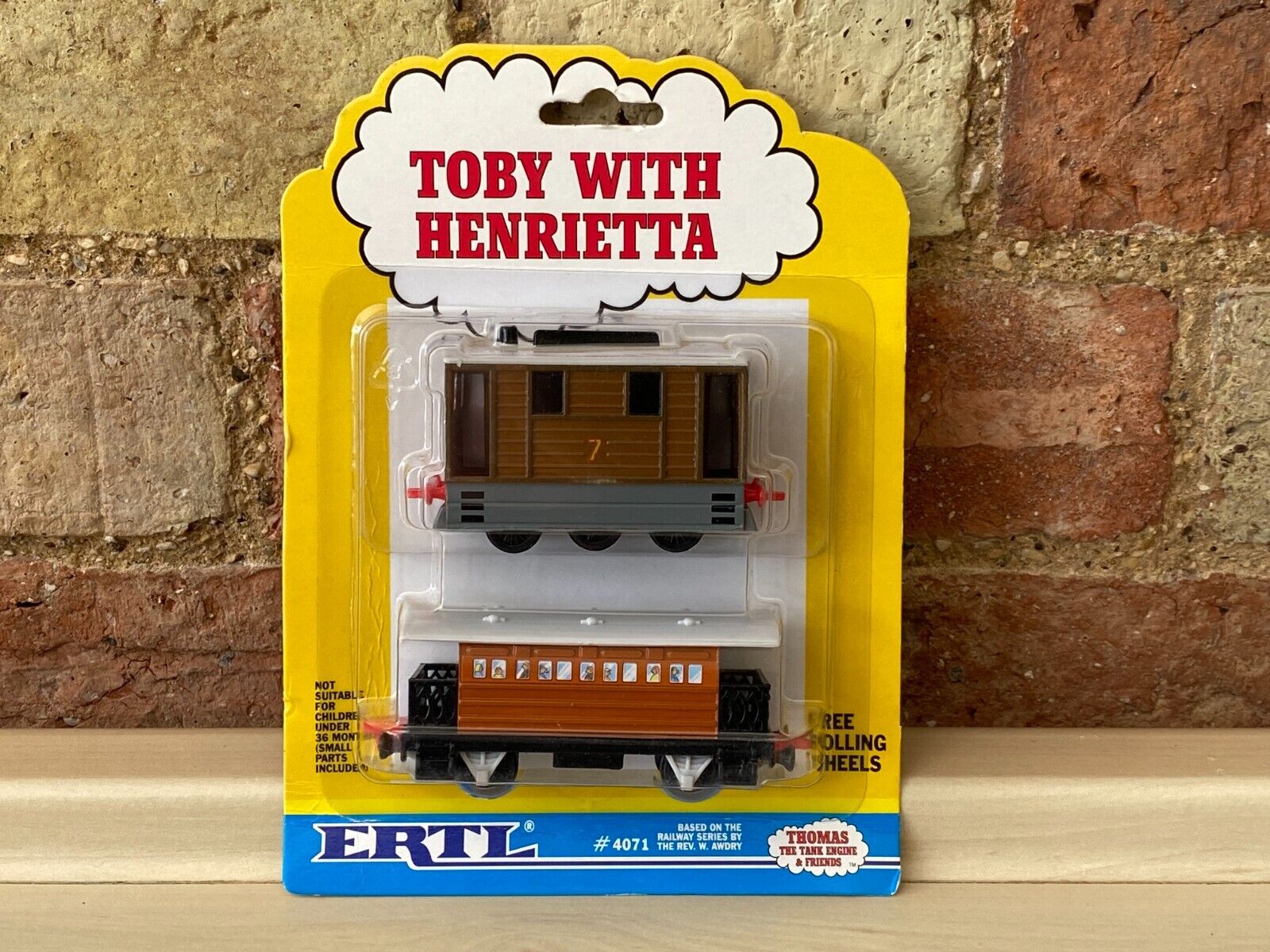 Toby With Henrietta Thomas The Tank Engine And Friends Ertl Wiki Fandom