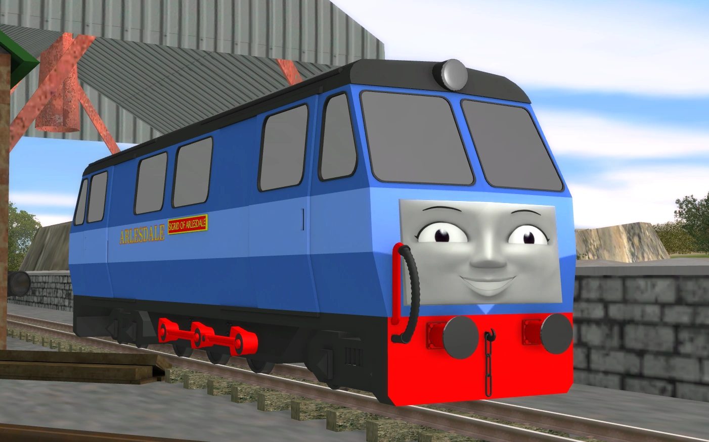 Sigrid of Arlesdale | Thomas:The Trainz Adventures Wiki | Fandom
