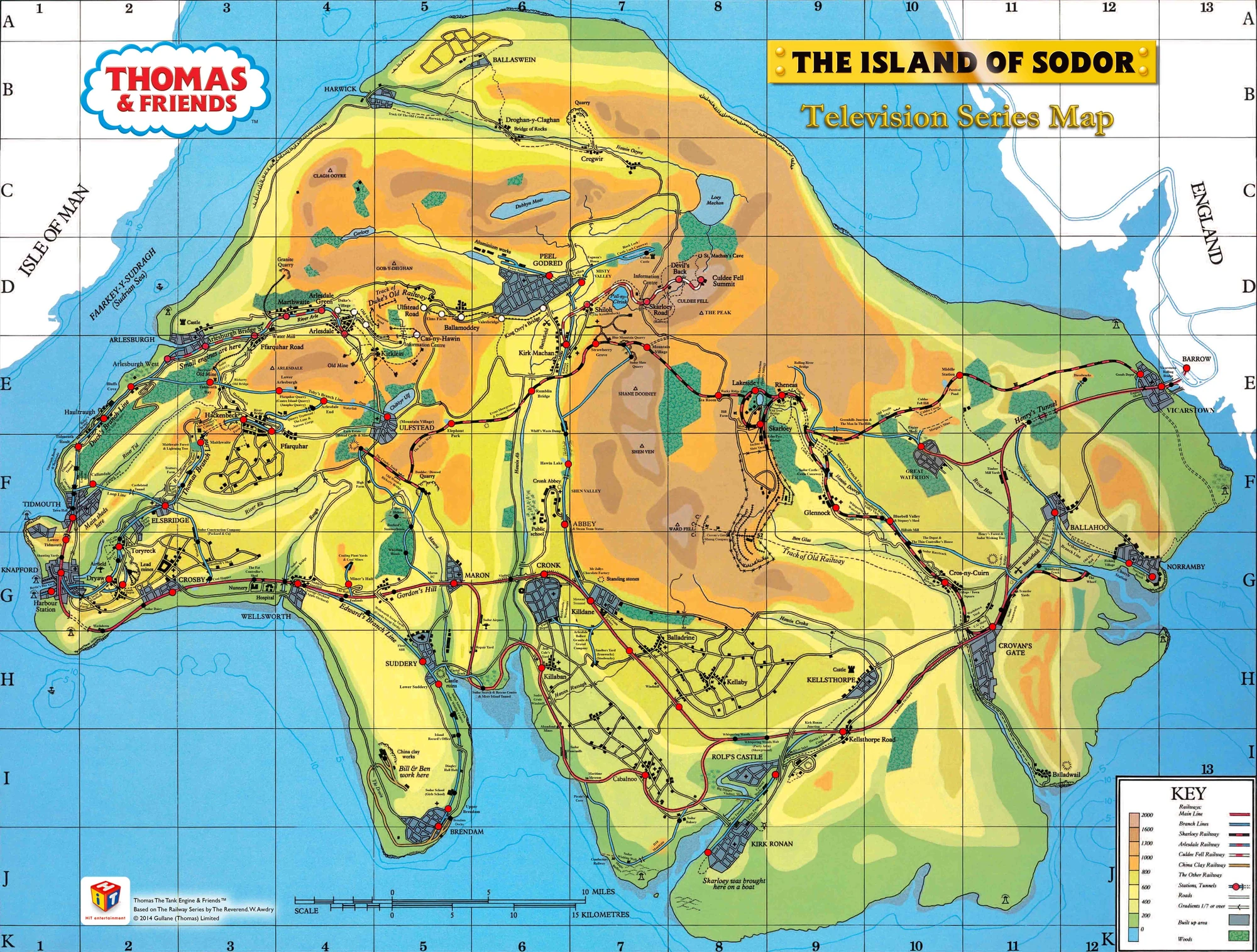 Isla de Sodor | Wiki Thomas y sus amigos español | Fandom