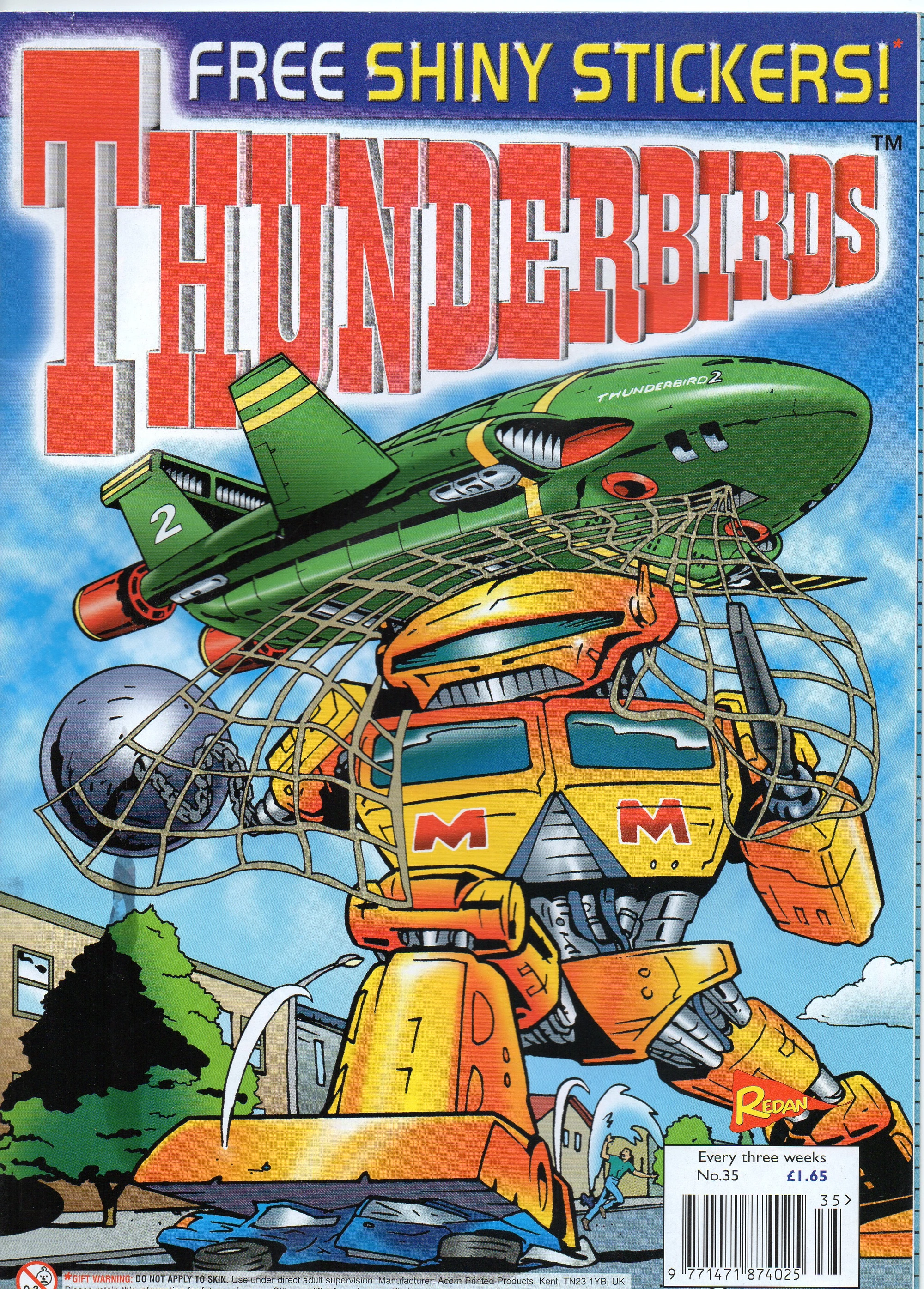 Redan Thunderbirds Comics - Part Two | Thunderbirds Wiki | Fandom