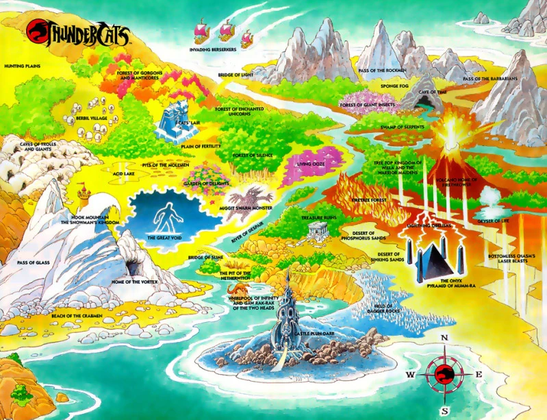 Forum:Third Earth Map | ThunderCats wiki | FANDOM powered by Wikia