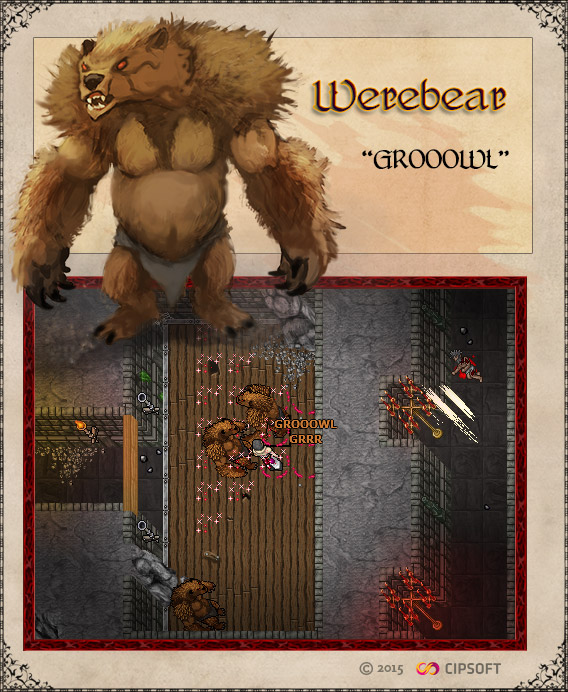 Werebear Tibiawiki Fandom Powered By Wikia
