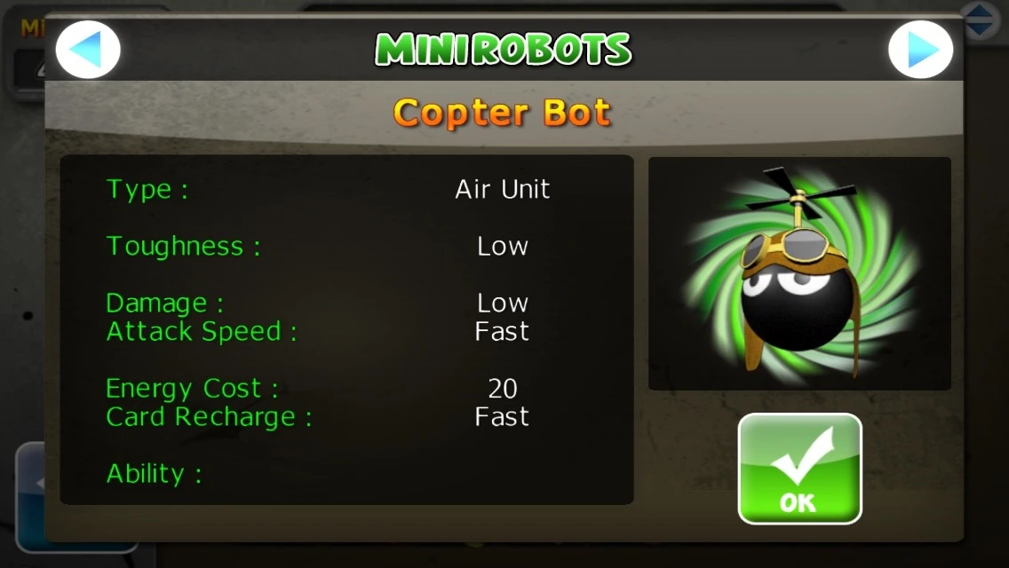 Copter Bot | Tiny Defense Wiki | Fandom