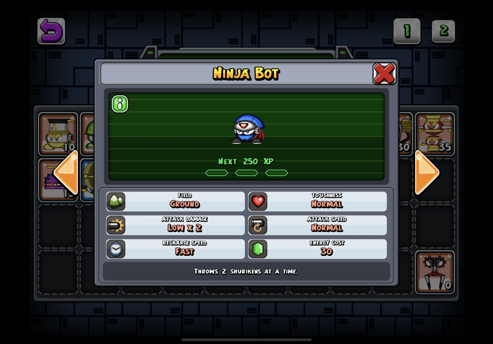 Ninja Bot | Tiny Defense Wiki | Fandom