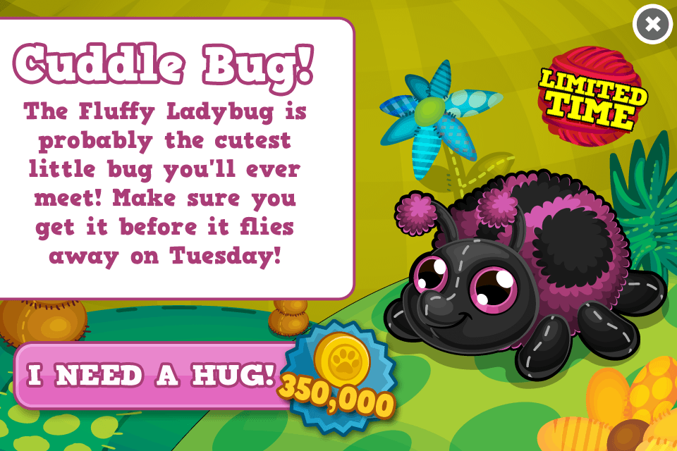 Fuzzy Ladybug | Tiny Zoo Wiki | FANDOM powered by Wikia