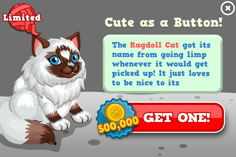 Ragdoll Cat | Tiny Zoo Wiki | Fandom