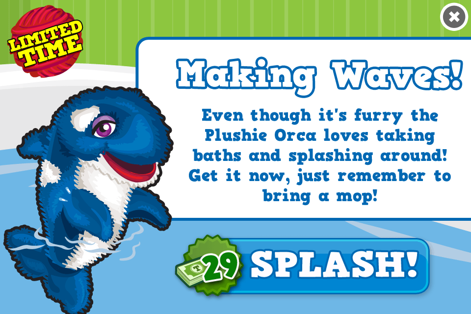 Plushie Orca | Tiny Zoo Wiki | Fandom