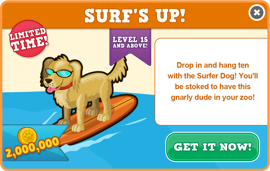 Surfer Dog | Tiny Zoo Wiki | Fandom