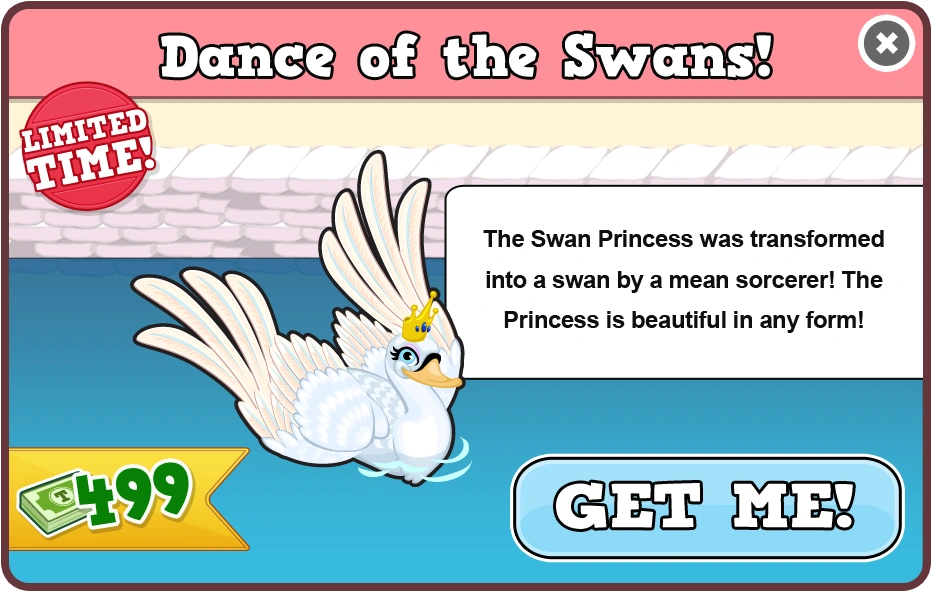 Swan Princess | Tiny Zoo Wiki | FANDOM powered by Wikia