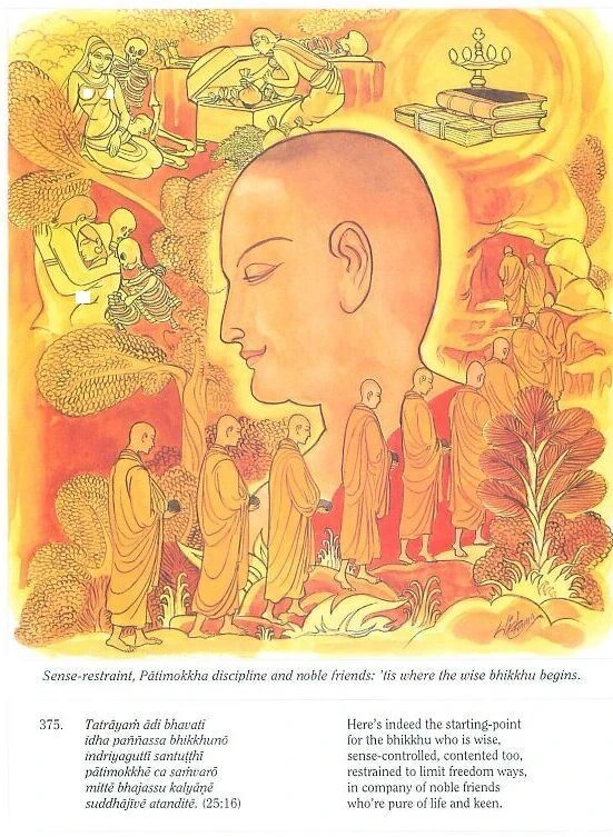 Dhammapada Verses 368 to 376 - Sambahulabhikkhu Vatthu | Wikipitaka ...